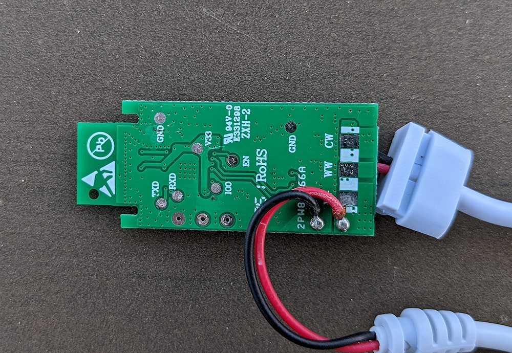 ESPHome on the Magic Home LED WiFi monochromatic controller